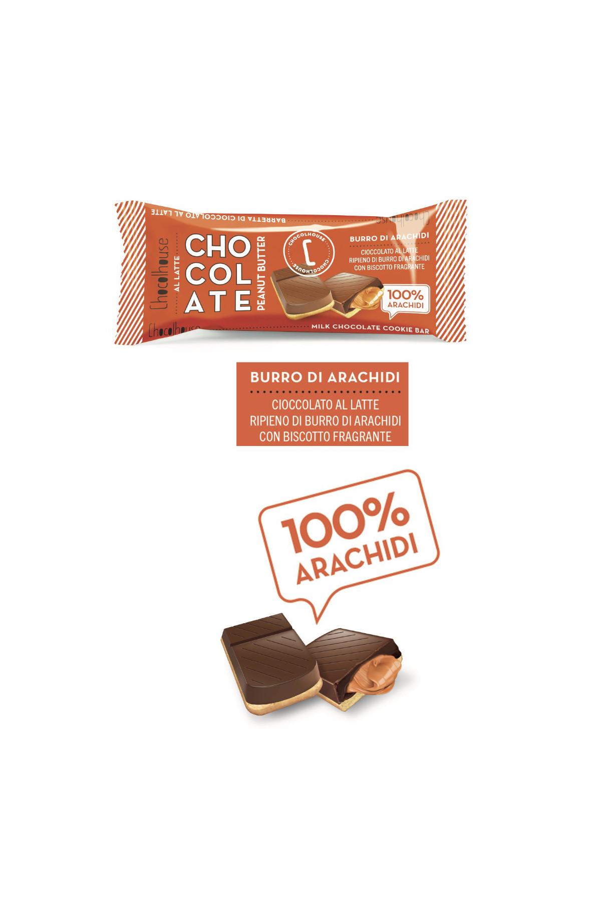 Snack Chocolate al latte con burro di arachidi | Castelvedere