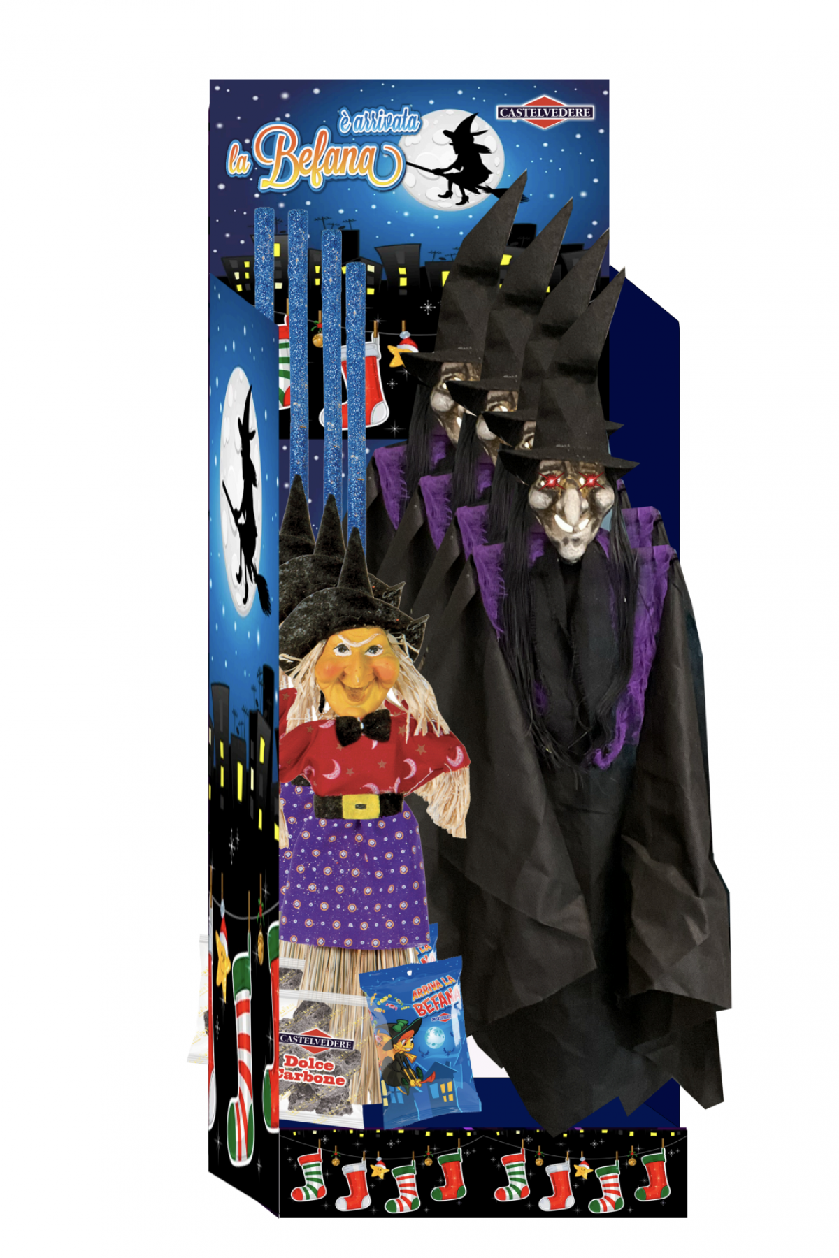 12-piece preloaded display | Castelvedere